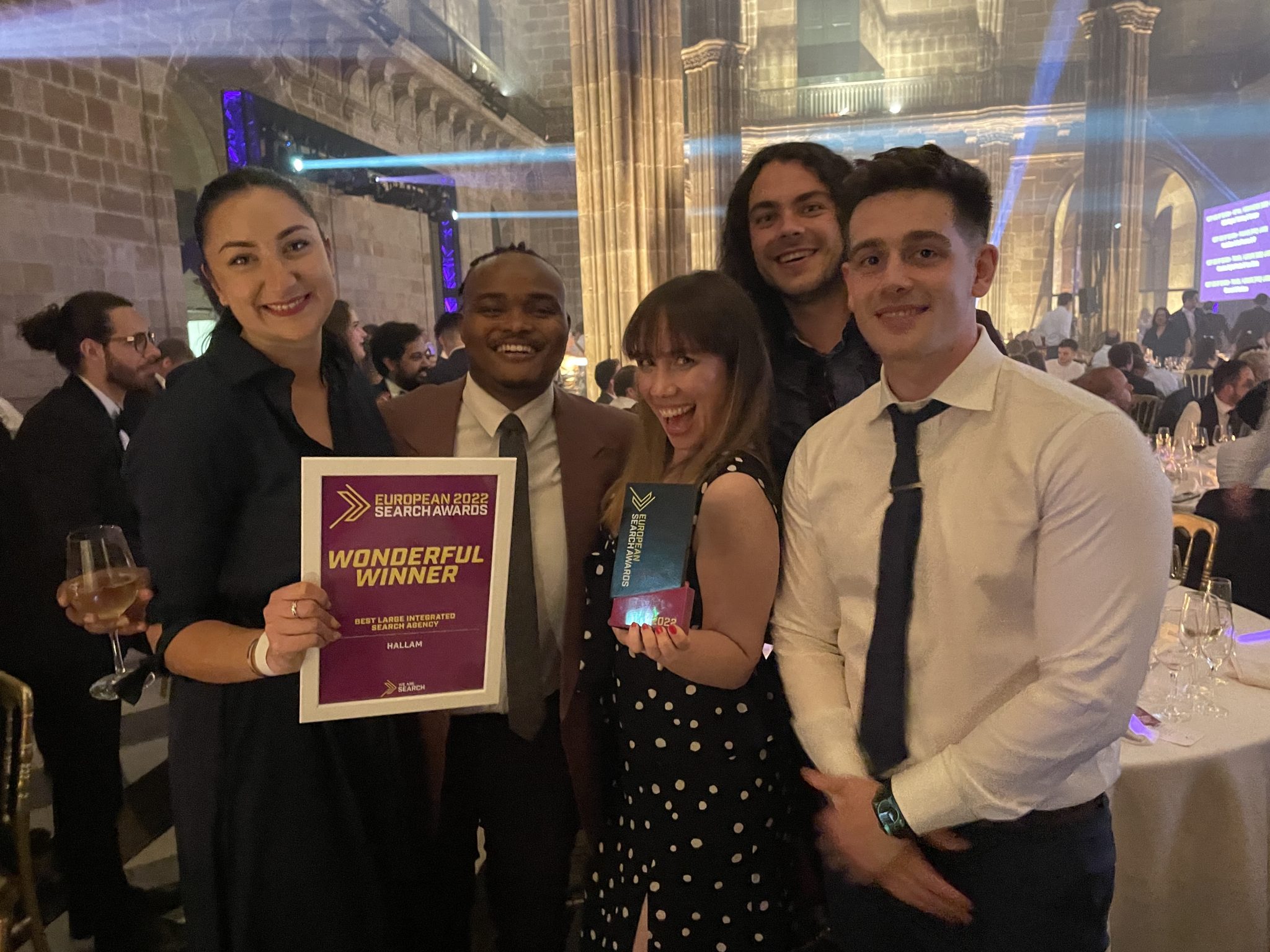 Hallam crowned Best Large Integrated Search Agency at the European ...